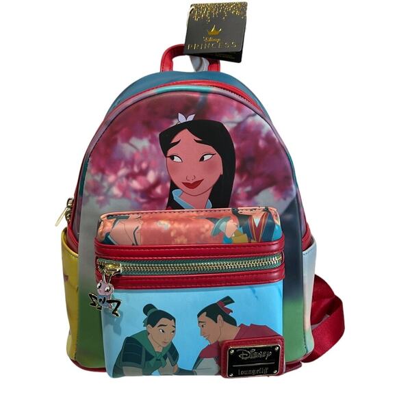 Loungefly | Bags | Disney X Loungefly Mulan Mini Backpack Nwt Mushu ...